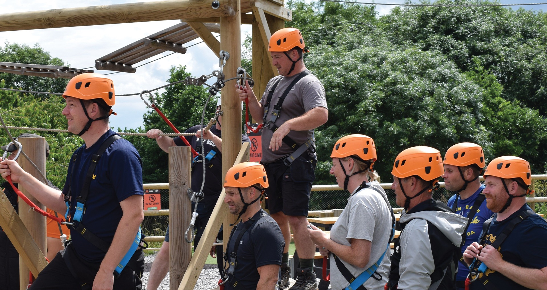 The sky's the limit for a team-building day at a South Leeds adventure ...