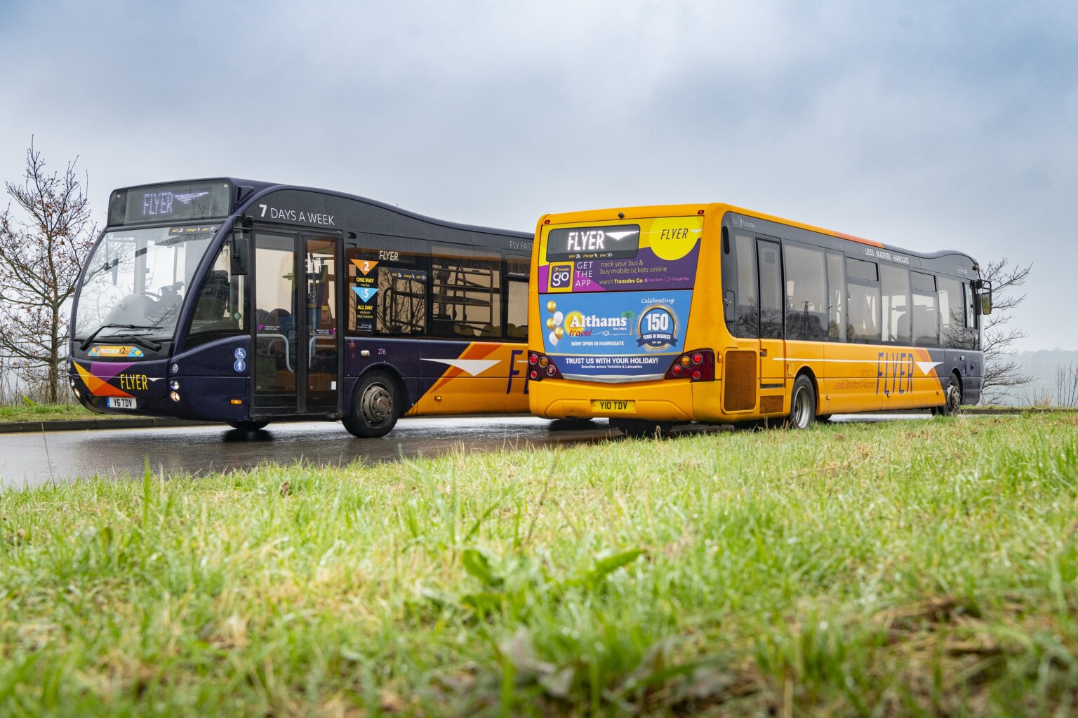 Off to a flyer! Yorkshire bus firm Transdev teams up with ad agency to ...