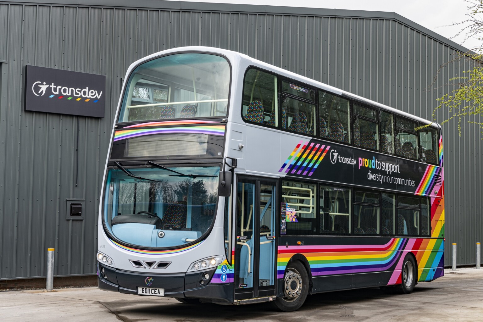 Ride with pride! Transdev's colourful celebration of diversity takes to ...