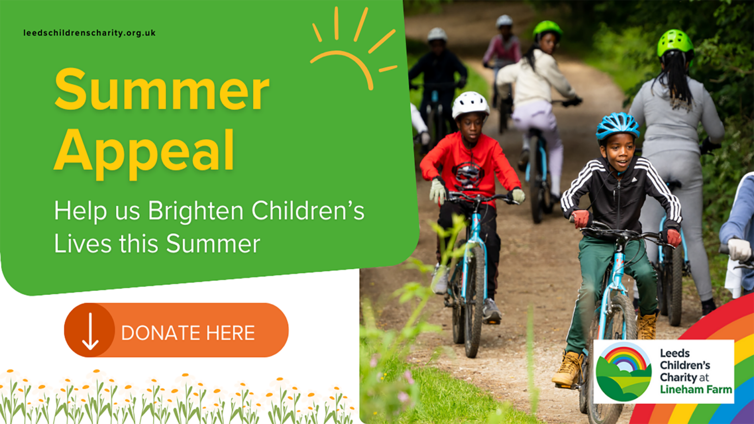 Leeds Children's Charity at Lineham Farm Summer Campaign - Chamber Members