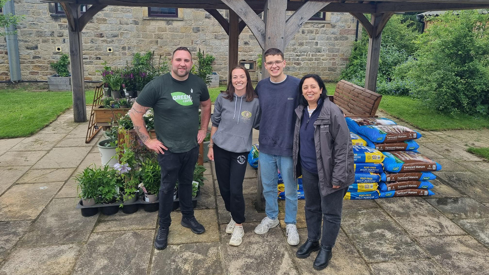 Otley garden centre provides plants to renovate Leeds children's ...