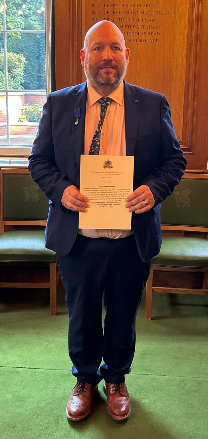 EPG’s Phil Williams a Freeman of the Worshipful Company of Water ...
