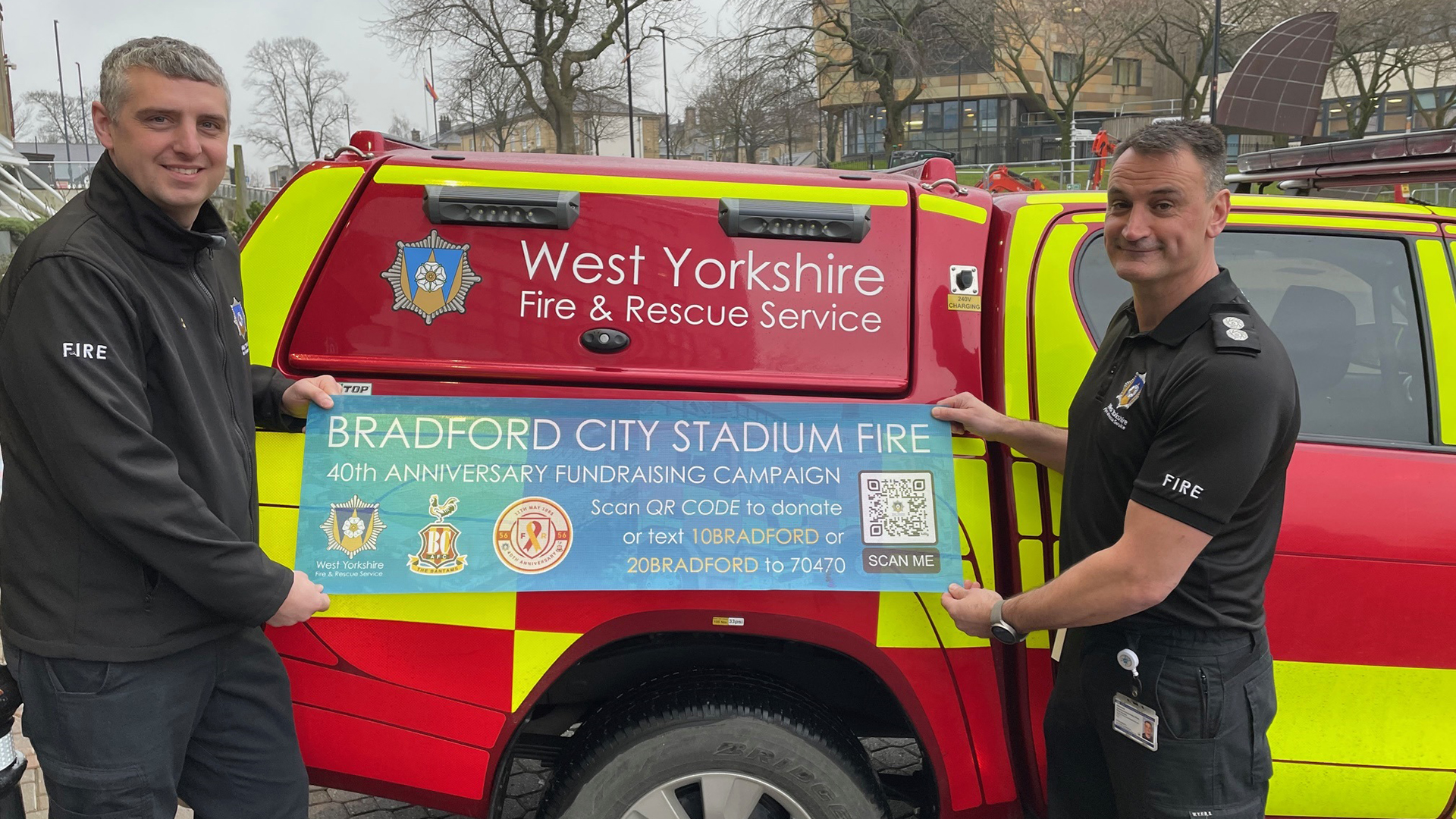 Burns unit visit part of 56for56 appeal - Chamber Members