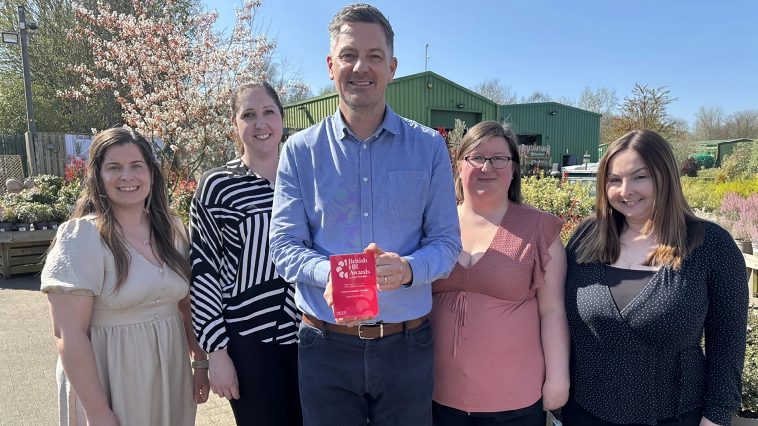 Yorkshire garden centre group is Highly Commended in a national people ...