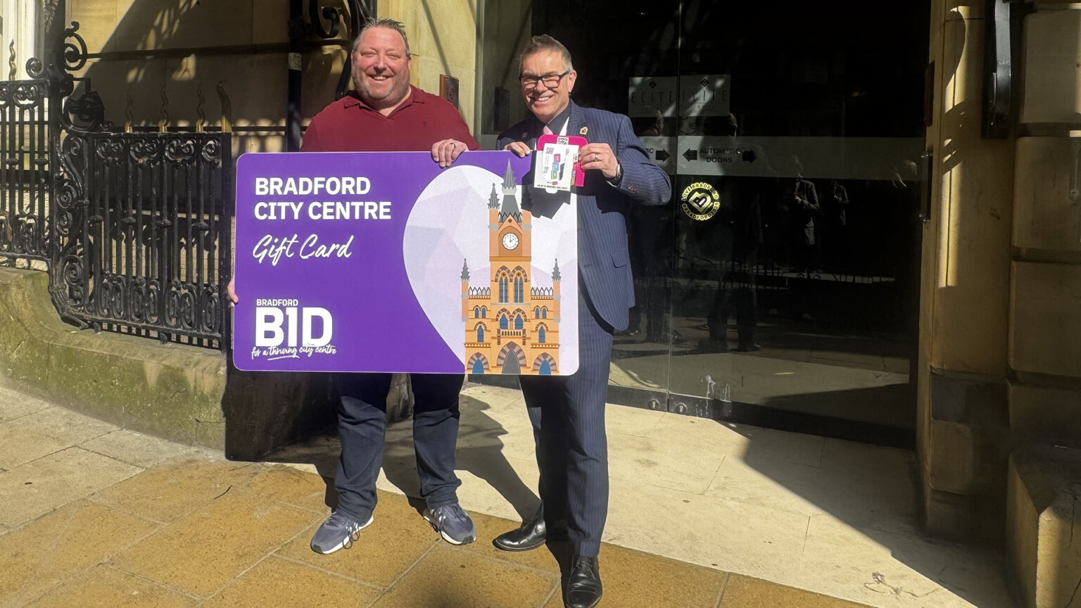Bradford City Centre Gift Card celebrates £185,000 sales milestone ...