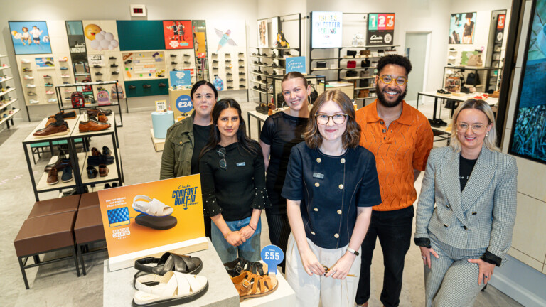 Clarks steps into Trinity Leeds with brand-new store opening - Chamber ...