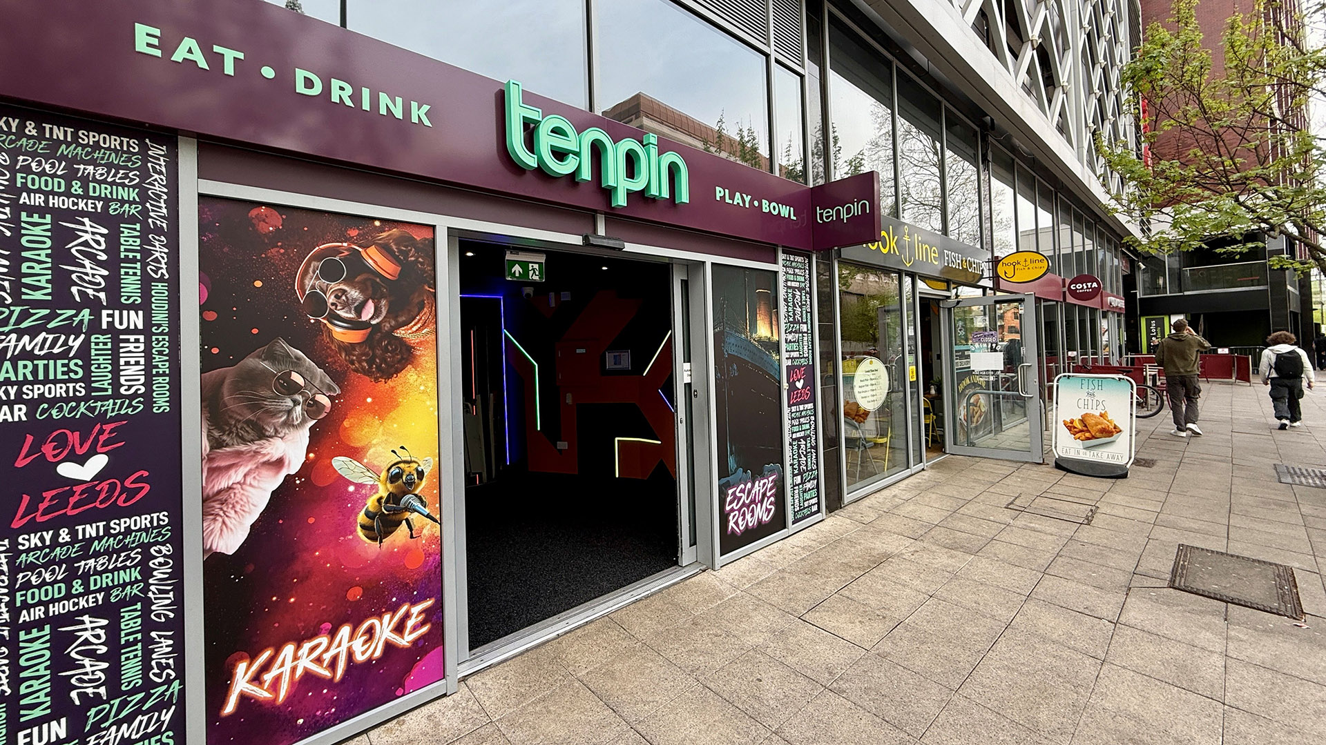 New look Tenpin Leeds opens entertainment hub at Merrion Centre ...