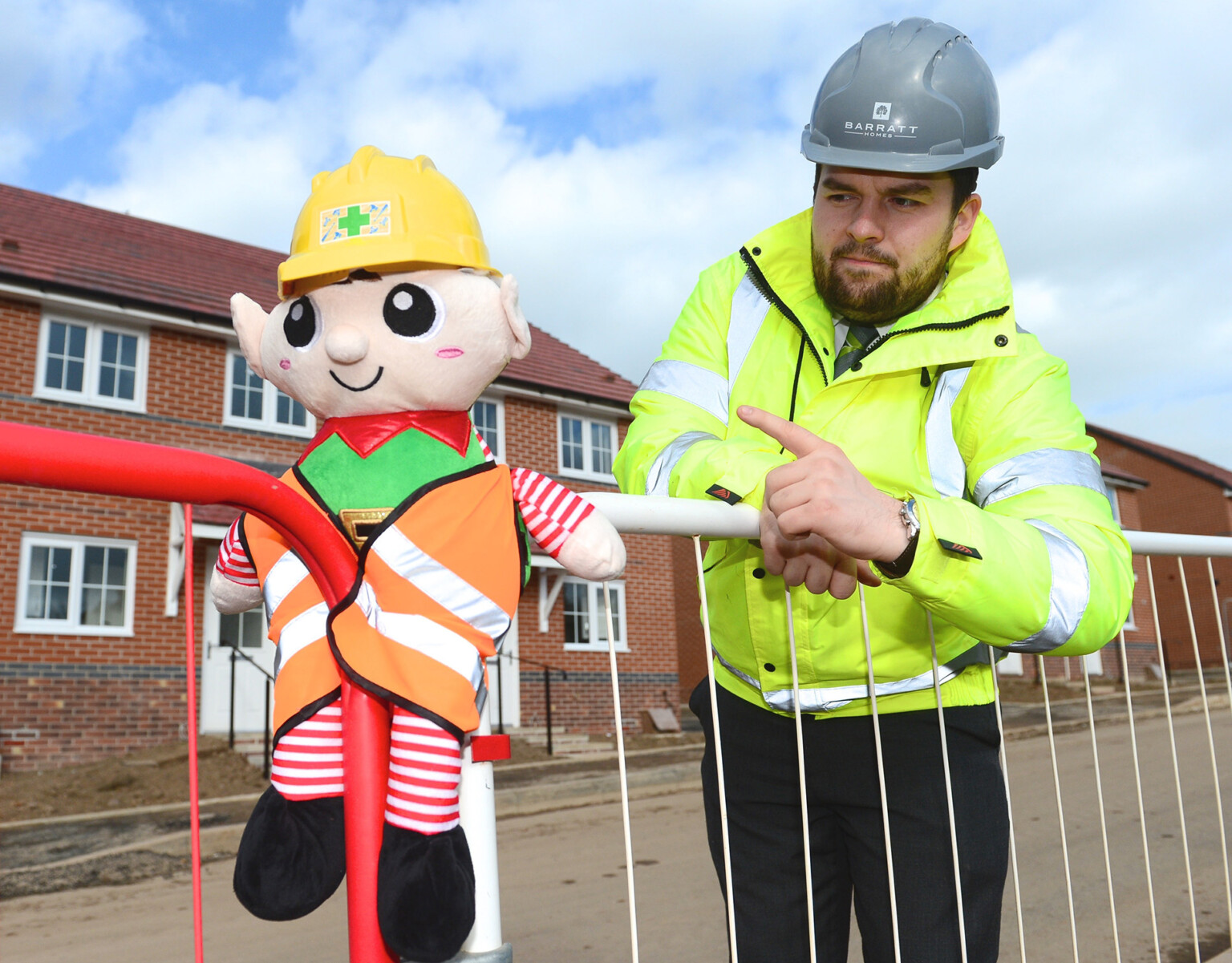 Santa sends little helper to spread 'Elf 'N' Safety' message with North ...