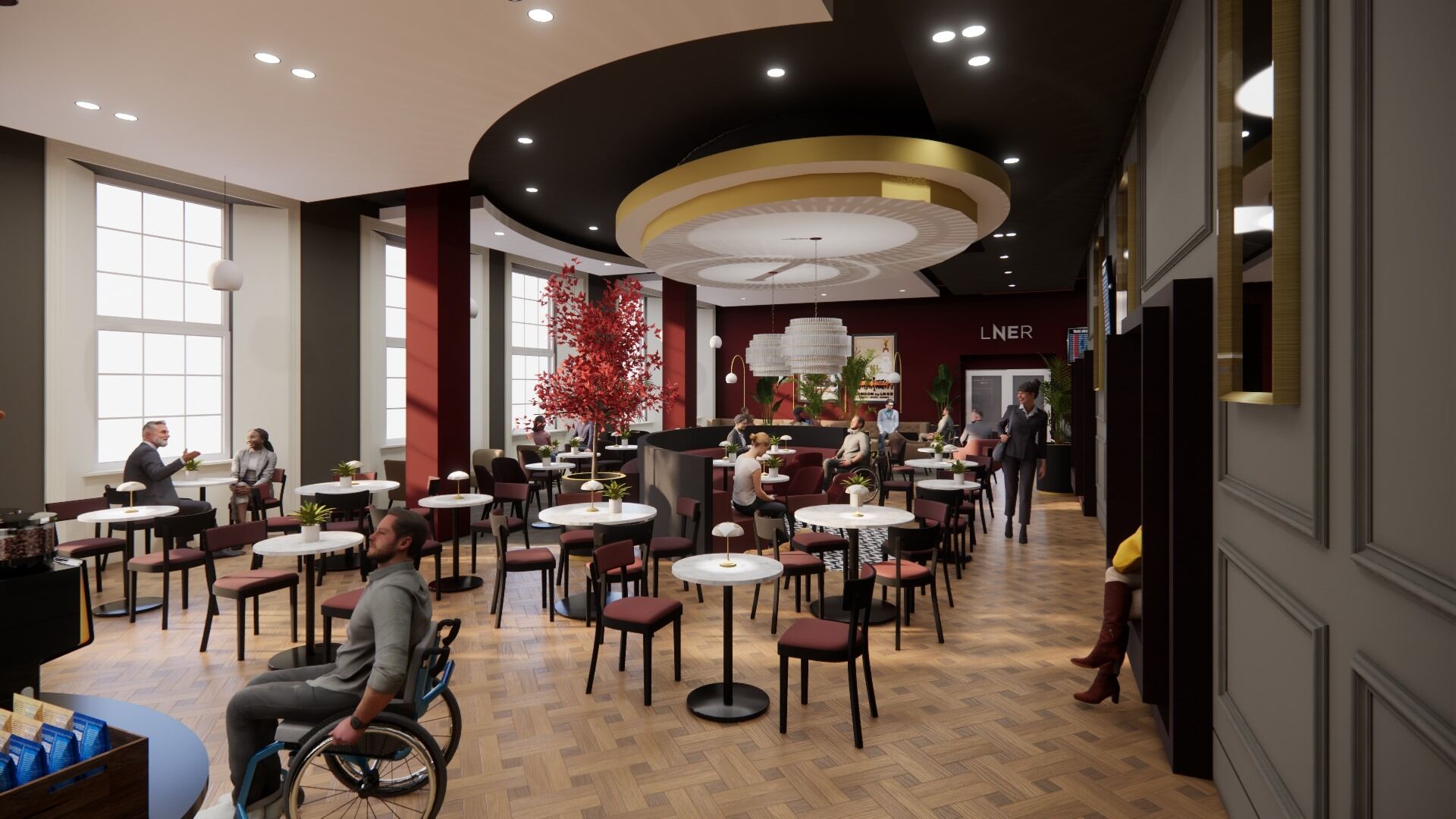 LNER London King's Cross first class lounge to undergo refurbishment ...